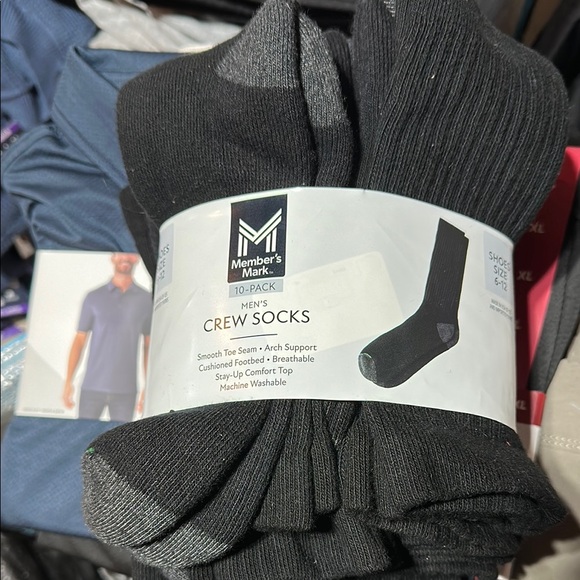 Underwear & Socks | New Mens Members Mark Crew Socks Set | Poshmark